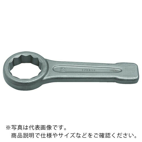 特長：錆びついたボルトやナットを緩めるのに最適です。柄の後部を打撃できます。用途：錆びたナットやボルトに。硬くなったボルトやナットに。仕様：対辺寸法(mm)：38全長(mm)：205対辺(mm)：38材質／仕上：特殊工具鋼　●代表画像につい...