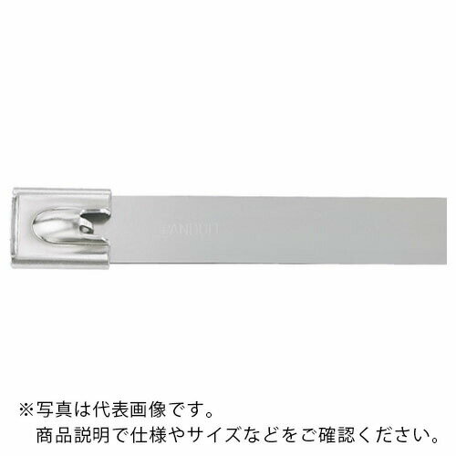 特長：強い強度と優れた耐久性で過酷な環境下でのケーブル・電線・電柱の結束に適しています。独自のロッキングヘッドデザインによって強いループ引張強度を実現し、強度のバラつきも少なくなっています。締めた後の外観もきれいに仕上げられます。全てのエッ...