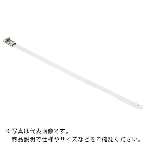 特長：切断されたバンドの先端を折り曲げて内側に止めるので、取り扱いは安全で結束部の厚さは薄く仕上がります。結束時間は従来の半分で済みます。耐放射線性、耐候性、耐食性、耐熱性などの厳しい使用条件に適しています。用途：過酷な環境でのケーブルなど...