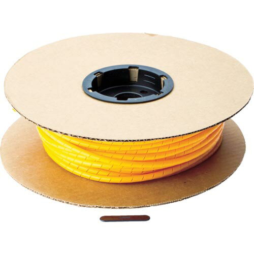 特長：ケーブル、ワイヤー、電線などを保護して摩耗を防止します。取り付けは簡単で速やかにできます。隙間をあけずに巻き付けると束線がしっかりと保護され、絶縁性が向上します。隙間をあけて自由な間隔で巻き付けることもできます。用途：ケーブルなどの保...