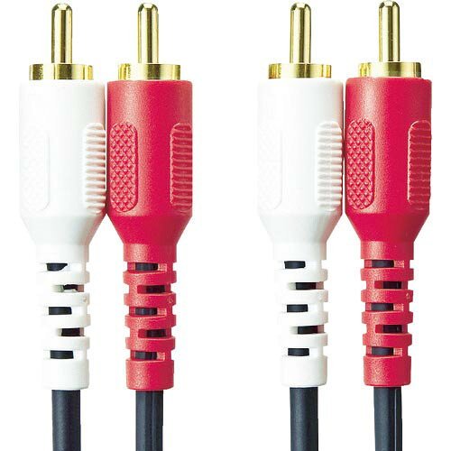 特長：RCAピンプラグとRCAピンプラグに対応したパソコンやDVDドライブ、スピーカーなどのオーディオ機器・周辺機器を接続するケーブルです。線材に高純度OFC（無酸素銅）を採用し、音質の劣化を抑制します。接触抵抗を低くし、サビなどによる経年...