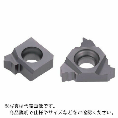 特長：内径用PTねじインサートです。用途：ねじ切り加工用。仕様：適合被削材：鋼、鋳鉄山数：19インサートサイズ(mm)：16勝手：右さらい刃付きコーナー仕様表面処理：PVDコーティングねじ切り用インサート鋼用サーメット材種さらい刃ブレーカ付...