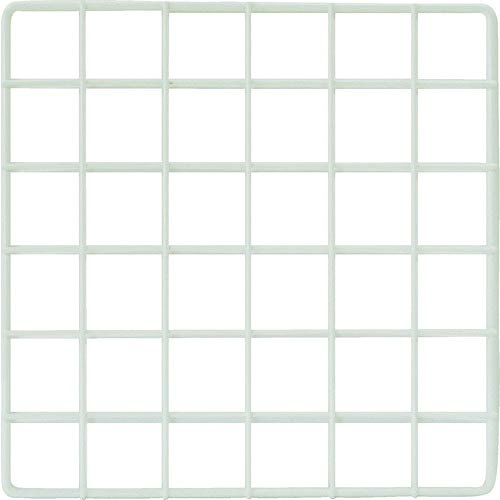 特長：物を引っ掛けて置けるメッシュパネルです。壁に穴をあけずに空間収納ができます。マス目は50ミリ角です。内線3φ：外線6φ用途：フックと併せて工具やメジャーの収納に。倉庫の整理整頓に。ご自宅の収納や間仕切りに。仕様：幅(mm)：300高さ...