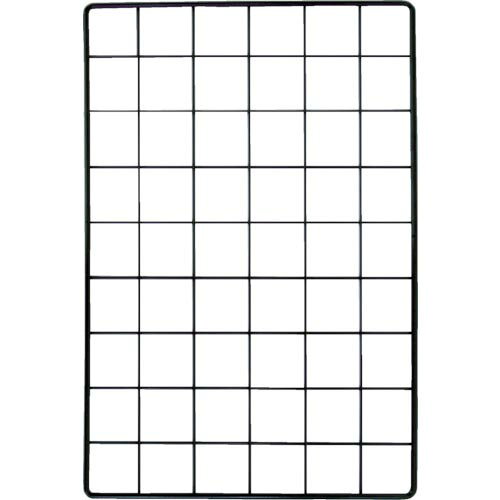 特長：物を引っ掛けて置けるメッシュパネルです。壁に穴をあけずに空間収納ができます。マス目は50ミリ角です。内線3φ：外線6φ用途：フックと併せて工具やメジャーの収納に。倉庫の整理整頓に。ご自宅の収納や間仕切りに。仕様：幅(mm)：450高さ...
