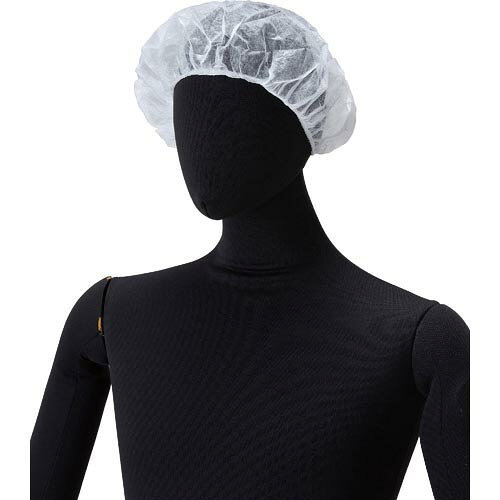 特長：異物混入防止にご使用いただけます。用途：衛生用品用。仕様：色：白サイズ：フリー使い捨てタイプ使い切りタイプ材質／仕上：ポリプロピレン(PP)注意：耐熱性、防炎性はありません。　●代表画像について 商品によっては、代表画像を使用している...