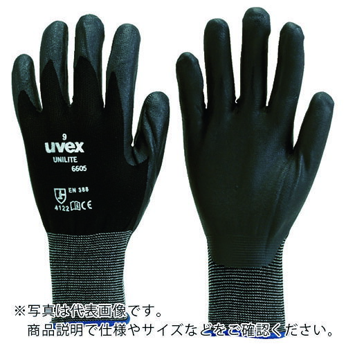 特長：良好な耐機械的摩耗性と、安定したグリップ性能を実現しています。通気性の高いコーティングです。傑出した指先触感性があります。用途：点検作業、精密組立に。小さな部品の組立作業に。仕分け作業に。仕様：色：ブラックサイズ：Sゲージ数：15全長...