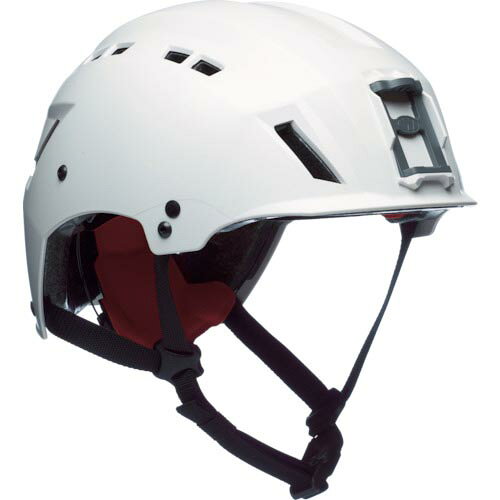 特長：サーチ＆レスキュー用ヘルメットです。Boa［［R上］］クロージャーシステム搭載のあご紐「カムフィットリテンション」で、サイズ調整やヘルメットの着脱が片手で行えます。用途：災害救助用。仕様：帽体色：ホワイトサイズ(cm)：53〜63ライ...