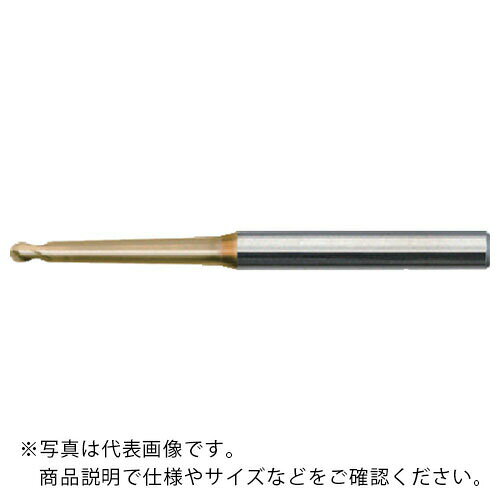 特長：改良型テーパーネック形状による高剛性の実現しました。抜群の耐熱温度と潤滑性を実現したHMコートを採用しています。65HRCのハイス材も切削可能です。従来に無い長寿命を実現しました。高R精度±0.005、外径公差0/-0.015です。用...