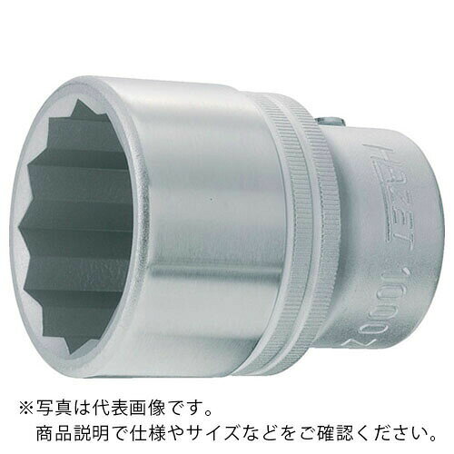 特長：スタンダード12角（12ポイント）ソケットです。トラクションプロファイル（六角内の面でトルクを受ける構造）によりボルトナットに的確に作用します。ソケット周囲に施したローレット加工により、手回し時の油などにのよる滑りを軽減します。クロー...