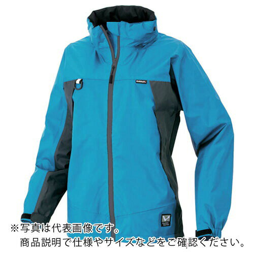 特長：世界最高水準の防水・透湿・低結露素材です。本格的レインウェア仕様です。仕様：色：ブルーサイズ：L(11号)胸囲(cm)：114耐水圧：30000mm［［H2O］］着丈(cm)：71透湿性：16000g/［［M2］］・24hrs以上低結...