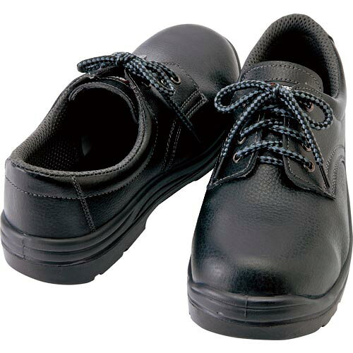 特長：靴の取り替え時期をスリップサインでお知らせします。先芯は国際基準(ISO)200Jの樹脂先芯です。耐油底で耐滑性に優れています。用途：屋外作業に。倉庫作業、物流作業などに。仕様：寸法(cm)：26.0足幅サイズ：EEE色：ブラック規格...