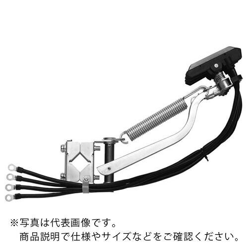 特長：移動機器に取り付け、ハイトロリール本体から機器に給電するための部品です。仕様：定格：5P・600V・60A幅(mm)：100長さ(mm)：356高さ(mm)：137寸法(mm)A：70　●代表画像について 商品によっては、代表画像を使...