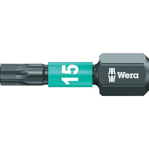 特長：インパクトドライバー用の強靭なビットです。別売のインパクタービットホルダ(057675、057676)と一緒に使用することでさらに寿命が伸び、コスト削減に貢献します。(トライトーション効果)仕様：刃先：T15全長(mm)：25シャンク...