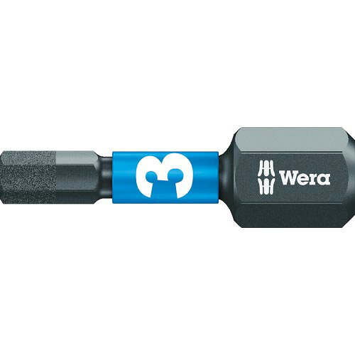 特長：Wera独自のHex-Plusと呼ばれる面接触構造により、六角ねじ穴の内側を傷めず、ねじの長寿命化に貢献します。別売のインパクタービットホルダ(057675、057676)と一緒に使用することでさらに寿命が伸び、コスト削減に貢献します...