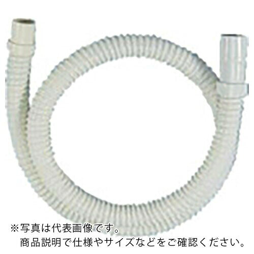 特長：ご使用中の排水ホースに取付け、延長することができます。ホースが柔軟で弾力があります。仕様：ホース長さ(m)：2.0給水用/排水用：排水用ご使用中の排水ホースに取付け、延長することができます使用温度：1〜50℃ホース長さ2m材質／仕上：...