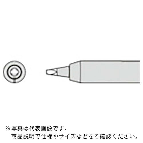 特長：RX8シリーズの交換こて先です。仕様：適合機種：RX-802ASPHコテ先名称：W1.2mm品名：替えこて先こて先幅(mm)：1.2鉛フリーはんだ対応ヒーター一体型　●代表画像について 商品によっては、代表画像を使用している場合がござ...