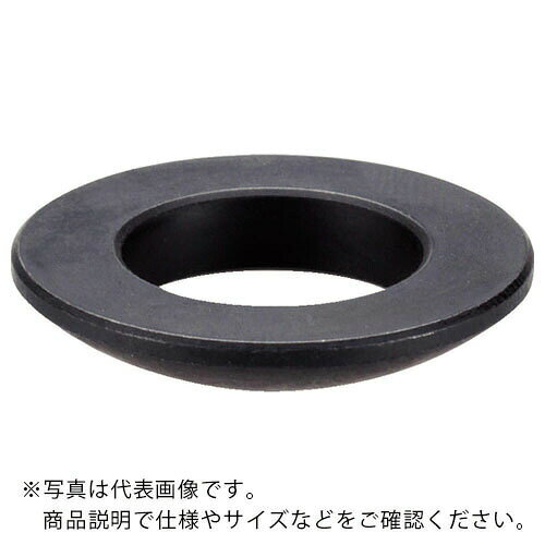 特長：円錐シートとの組み合わせで、ボルトと座面が垂直でない場合などに使います。座面の角度を約3度まで補正します。用途：鋳物、ストラップなど傾斜面のボルト固定に。仕様：適合ボルト：M14外径(mm)：28内径(mm)：15高さ(mm)：5h4...