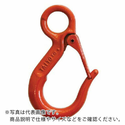 特長：今までのフックでは挿入できなかった小さな穴に挿入し吊り上げることができます。0.63tタイプはアイボルトM6以上に、1.25tタイプはM8以上に対応可能です。用途：通常の吊りフックとして。機械や金型などの吊り上げに最適。仕様：基本使用...
