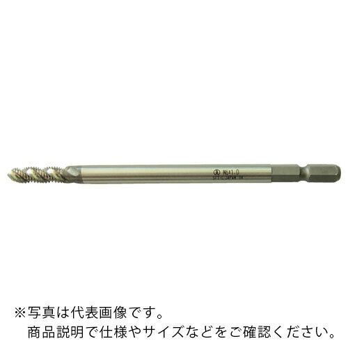 特長：インパクトドライバーなどの正逆回転付の電動工具に取り付けて、短時間でねじ山加工ができます。シャンク部分の延長により、ねじ部の突き出し、長さが不足する場合に対応できます。用途：止まり穴・貫通穴のねじ山の形成および修正。被削材：鉄、アルミ...