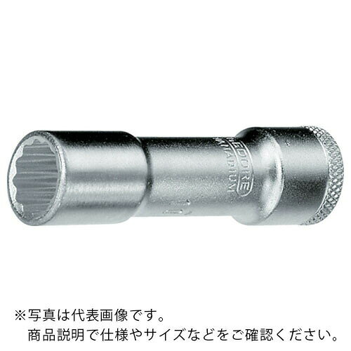 特長：【在庫限り特価にてご提供】特価前オレンジブック価格：3769円（税抜き）。ローレット加工を施すことで、手から滑り落ちにくいです。ユニットドライブで接触面積を大きくすることで、ボルトが欠けにくいです。ロングタイプです。仕様：差込角(mm...