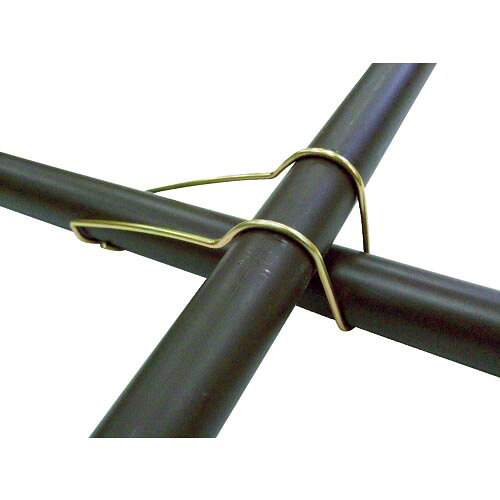特長：φ33mmパイプを十字に結束するときに使用します。仕様：色：ゴールド適合パイプサイズ(mm)：33適合支柱サイズ(mm)：33ガーデンアグリパイプ用クロスバンド(10本入)材質／仕上：スチール注意：パイプを足場管などへのご使用は絶対に...
