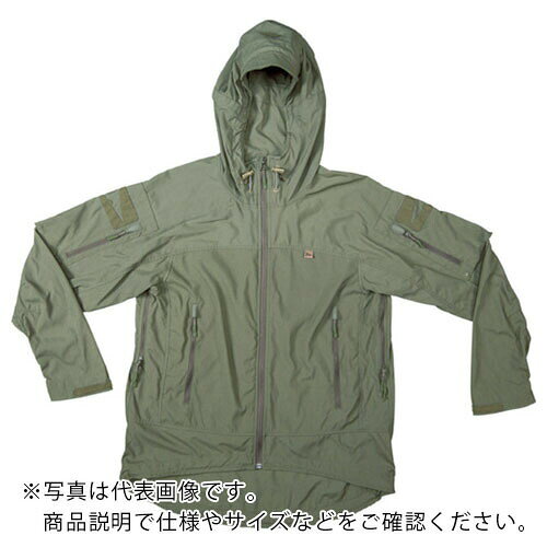特長：耐久性の高いウィンドブレーカーです。表面は水をはじく加工になっており、濡れてもすぐに乾きます。通気性が高く快適な着心地ですが、風を通しません。フードが大きく、ヘルメットをかぶった上からでもかぶることができます。両袖の上腕部分にポケット...