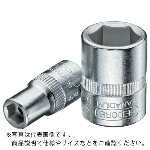 特長：ソケット周囲にローレット加工を施しているため、指で回しても滑り止め効果を発揮します。差込角6．35mm、6角タイプのソケットレンチです。仕様：差込角(mm)：6.35対辺寸法(mm)：14全長(mm)：25対辺形状：6角モデル：20対...