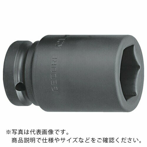 特長：ユニットドライブで接触面積を大きくすることで、ボルトが欠けにくいです。大きいトルクをかけても頑丈で丈夫です。仕様：差込角(mm)：25.4対辺寸法(mm)：36全長(mm)：100対辺形状：6角適合ピン：6657700適合Oリング：6...