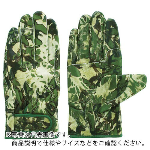 特長：国産牛革使用で手によく馴染みます。袖口マジック式でフィット感に優れています。用途：防衛省納品、建築・土木、電気工事・荷役。仕様：色：迷彩サイズ：LL全長(cm)：24.0手のひら周り(cm)：23.0中指長さ(cm)：8.4厚さ(mm...