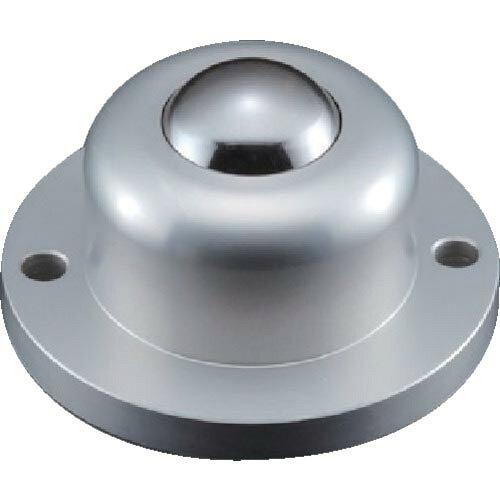 特長：プレス成型品よりも高精度・高荷重です。仕様：許容荷重(kg)：400取付穴径：2-φ9タイプ：上向き用フランジタイプ　スチール製ボール上向用(オリジナル球面)材質／仕上：メインボール:スチール（SUJ2）サブボール:SUJ2ボディー:...