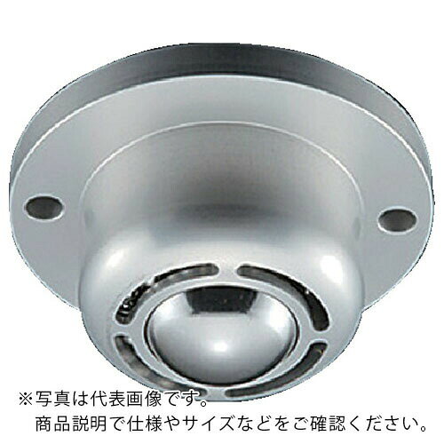 特長：プレス成型品よりも高精度・高荷重です。ゴミ排出スリット付。内部に入り込んだゴミなどを排出し、ゴミ詰りによるボールの回転不良を改善します。仕様：許容荷重(kg)：300取付穴径：2-φ6.5タイプ：ゴミ排出スリット付　下向き用フランジタ...