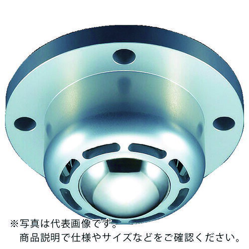 特長：プレス成型品よりも高精度・高荷重です。ゴミ排出スリット付。内部に入り込んだゴミなどを排出し、ゴミ詰りによるボールの回転不良を改善します。仕様：許容荷重(kg)：900下向用(オリジナル球面)ゴミ排出タイプ材質／仕上：メインボール:スチ...