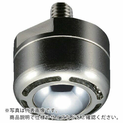 特長：プレス成型品よりも高精度・高荷重です。内部に入り込んだゴミなどを排出し、ゴミ詰りによるボールの回転不良を改善します。仕様：許容荷重(kg):35ねじサイズ:M6P1.0タイプ:ゴミ排出スリット付 下向き用ボルトタイプ ステンレス製ボー...