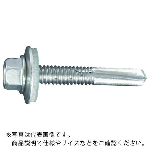 特長：SUS304系製品と同等の高い耐食性で、しかも十分な靭性・硬度があるので高い耐食性と作業性を両立した画期的なドリルねじです。H鋼(最大板厚12mm)を下穴なしで打ち抜けます。六角頭によりトルク伝達力が大きく、カムアウトしにくいので作業...