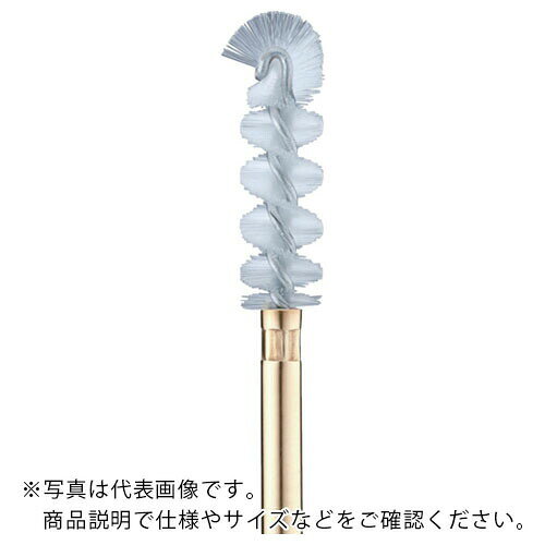 特長：先端部での作業が可能であると同時に突き当り面のダメージを軽減します。用途：仕様：線径(mm)：0.3全長(mm)：75外径(mm)：8ブラシ部長さ(mm)：40軸径(mm)：6.0毛材：砥粒入りナイロン最高使用回転数(rpm)：300...