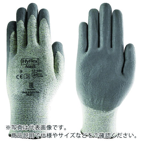特長：在庫品限り特別価格（旧価格より60％オフ）の商品です。スパンデックスにより優れた伸縮性とフィット感を実現しています。ポリウレタンコーティングによりグリップ力を高めると共に、耐摩耗性も向上しています。用途：ガラス加工に。航空機、白物家電...