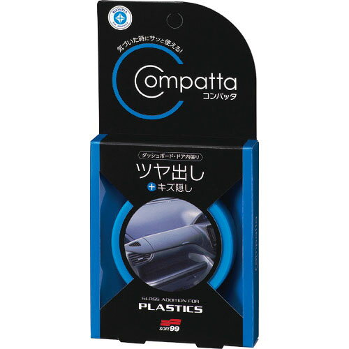 特長：キャップを開けてサッと塗るだけで、手軽に内装樹脂パーツのツヤ出しができます。キャップと液含侵スポンジが一体なので、液の飛び散りがなく、手が汚れません。柔軟性のあるエラストリングを装着し、対象物への接触によるキズつきを防ぎます。ダッシュ...