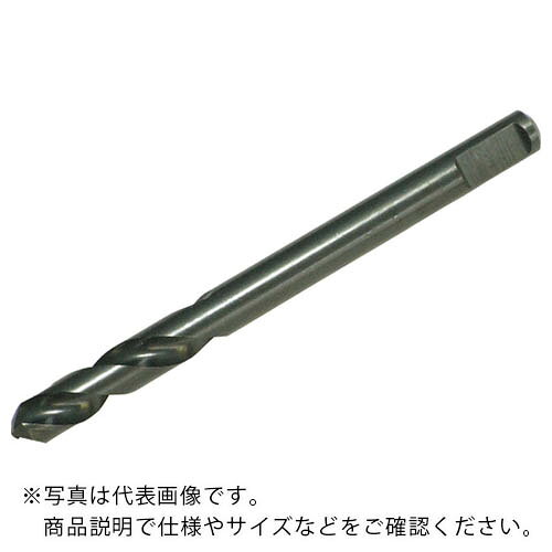 特長：メタコアトリプル（ツバナシ）大径用のセンタードリルです。用途：メタコアトリプル（ツバナシ）用。仕様：刃径(mm)：8全長(mm)：70適合機種：MCTR-100TN〜120TN用適合電動機：電気ドリル、ボール盤、振動ドリル(回転モード...