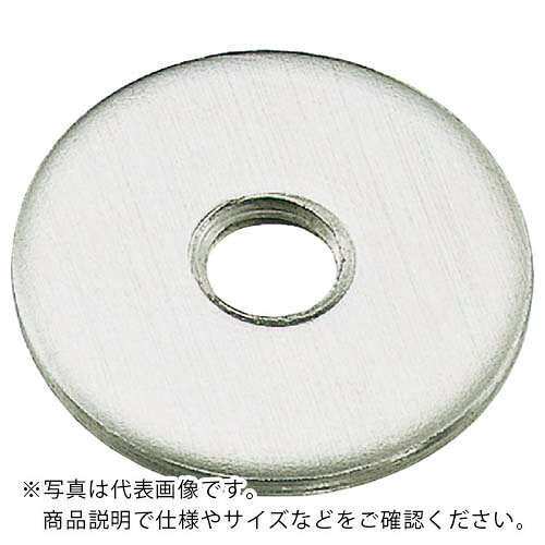 特長：ねじ切りがあるワッシャーです。ボルト等に取り付けて下さい。用途：ワッシャーとして。仕様：A(mm)：22T(mm)：2ねじ径：M10材質／仕上：ステンレス（SUS304）　●代表画像について 商品によっては、代表画像を使用している場合...