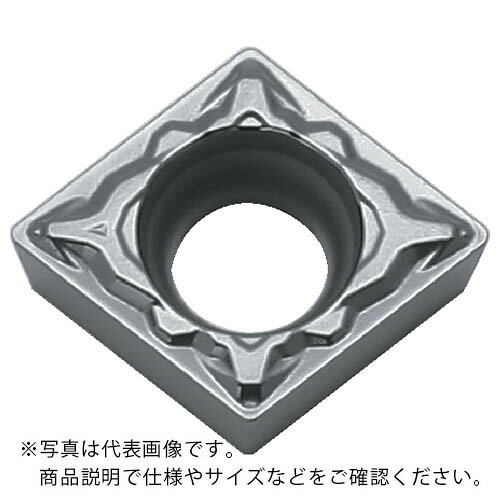 特長：耐摩耗性、耐溶着性に優れた特殊ナノ積層コーティング「MEGACOAT　NANO　PLUS」を採用しています。鋼やステンレス鋼加工用の汎用材種で、安定加工・長寿命を実現します。用途：旋削加工用。被削材：鋼、ステンレス鋼。仕様：チップ形状...
