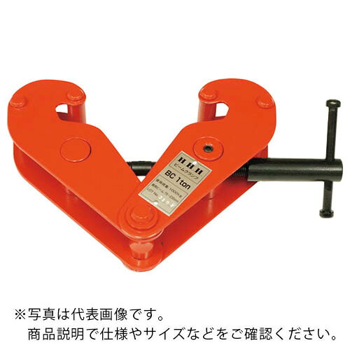 特長：設置が簡単で、定形外のビームにも取り付けできます。ビームへの取り付け、取り外しはハンドルを廻すだけで簡単・迅速に行えます。H鋼I鋼に連結箇所を設けます。用途：チェーンブロック、ホイスト等の吊り下げ、レバーブロック等で横引きのためのビー...