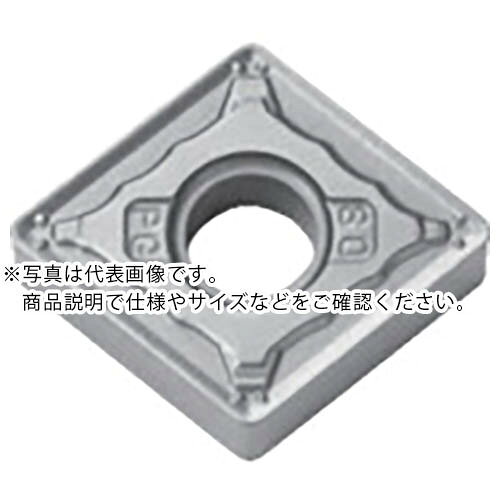 特長：3つの特殊強化技術により、高い耐摩耗性を実現したサーメットです。高速・連続加工で長寿命を実現します。用途：旋削加工用。鋼の高速・連続加工用。仕様：チップ形状：ひし形80°厚さ(mm)：4.76ノンコート呈色：輝灰色PGブレーカ：中〜荒...