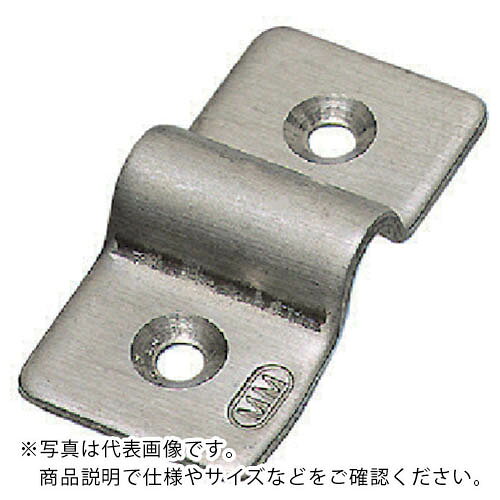 特長：中央の曲げ部分にDリング等を入れて組合せて使用できます。用途：壁面・床面・柱等に設置し、チェーン・ワイヤー・ロープの端末金具として。仕様：使用荷重(kN)：0.10D(mm)：1.5L(mm)：36H(mm)：7.5L1(mm)：21...