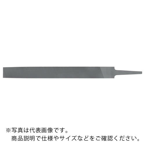特長：切れ刃を一方向だけに目を切った単目(タンメ)ヤスリです。仕上がり面がきれいで、目詰まりしやすい材質への使用に適しています。用途：銅、アルミ、プラスチック製品など軽金属などの仕上げ、バリ取りに。仕様：タイプ：細目全長(mm)：250刃長...