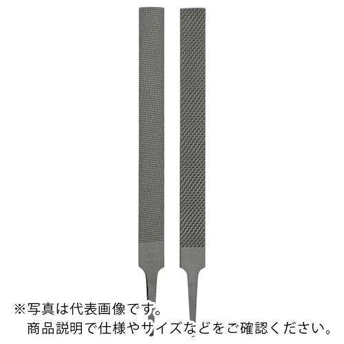 特長：片面が鬼目（荒削り）、裏面がヤスリ目（仕上げ）になっています目が粗いので目詰まりしにくいのが特徴です。用途：木材、鉛、塩ビ、石膏などの軟質材の加工に。仕様：仕上がりタイプ：鬼目/ヤスリ目(シャリ目)形状：平全長(mm)：250刃長(m...