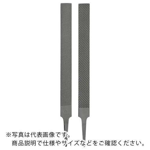 特長：片面が鬼目（荒削り）、裏面がヤスリ目（仕上げ）になっています目が粗いので目詰まりしにくいのが特徴です。用途：木材、鉛、塩ビ、石膏などの軟質材の加工に。仕様：仕上がりタイプ：鬼目/ヤスリ目(シャリ目)形状：平全長(mm)：310刃長(m...