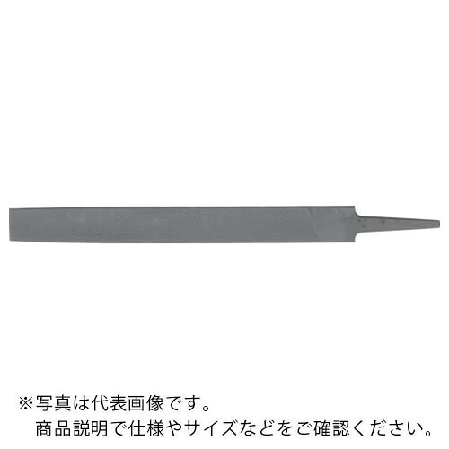特長：切れ刃を一方向だけに目を切った単目(タンメ)ヤスリです。仕上がり面がきれいで、目詰まりしやすい材質への使用に適しています。用途：銅、アルミ、プラスチック製品など軽金属などの仕上げ、バリ取りに。仕様：タイプ：荒目全長(mm)：370刃長...