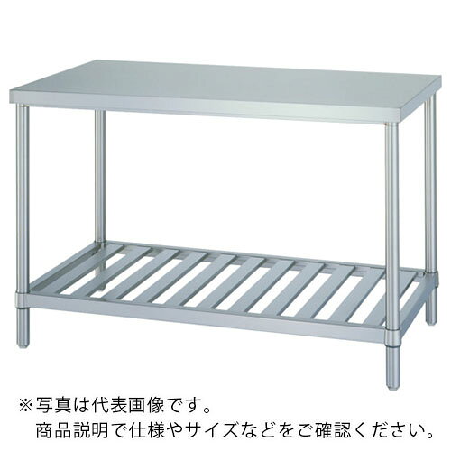 特長：用途に合わせて高さ変更が可能です。(工場オプション)耐食性に優れたSUS304製作業台です。高さ850mm以下同一価格です。直径φ38mm太径パイプ採用の丈夫な作業台です。仕様：間口(mm)：1200奥行(mm)：900高さ(mm)：...