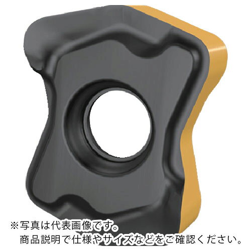 特長：両面4コーナー使いです。用途：高送り加工用。仕様：最大切込みAPMX(mm)：0.8品名：ロジック4フィードタイプ：チップR寸法(mm)：1.0コーナR(mm)：1.0全長(mm)：9.58高送り加工用両面4コーナー使いミーリング工具...