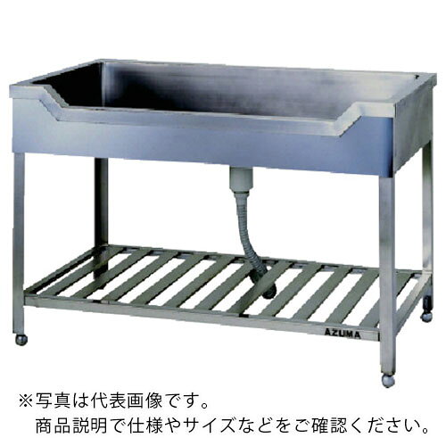 特長：サイズ豊富な本格的業務用ステンレス流し台です。（こちらの商品にはバックガードが付いておりません。バックガード付きも製作可能です。）用途：工場、倉庫などでの手洗いや、機材、容器などの洗浄。仕様：間口(mm)：1500奥行(mm)：450...